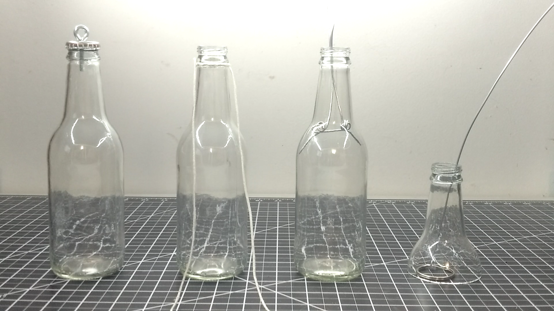 Hang a Glass Bottle - 4 Ways : 6 Steps - Instructables
