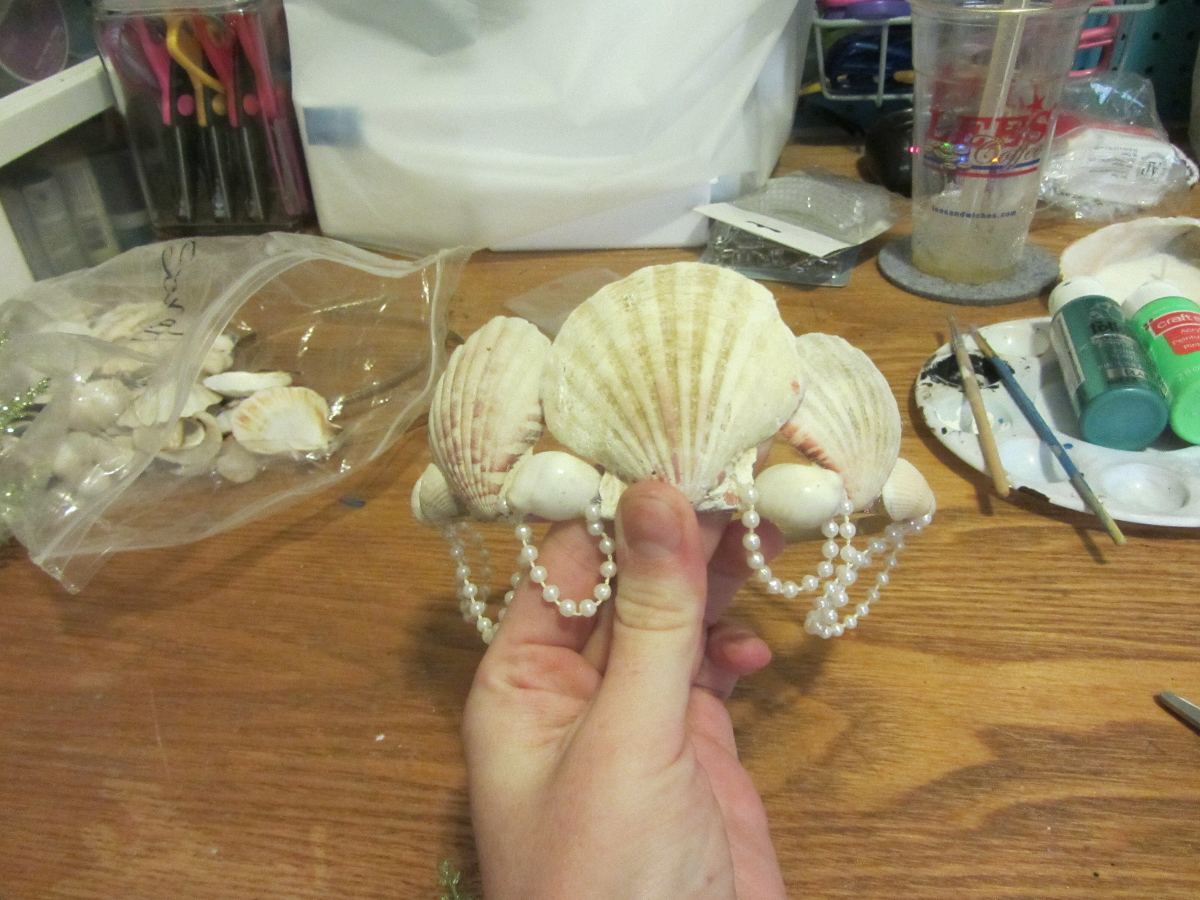 DIY Simple Mermaid Shell Crown : 7 Steps (with Pictures) - Instructables