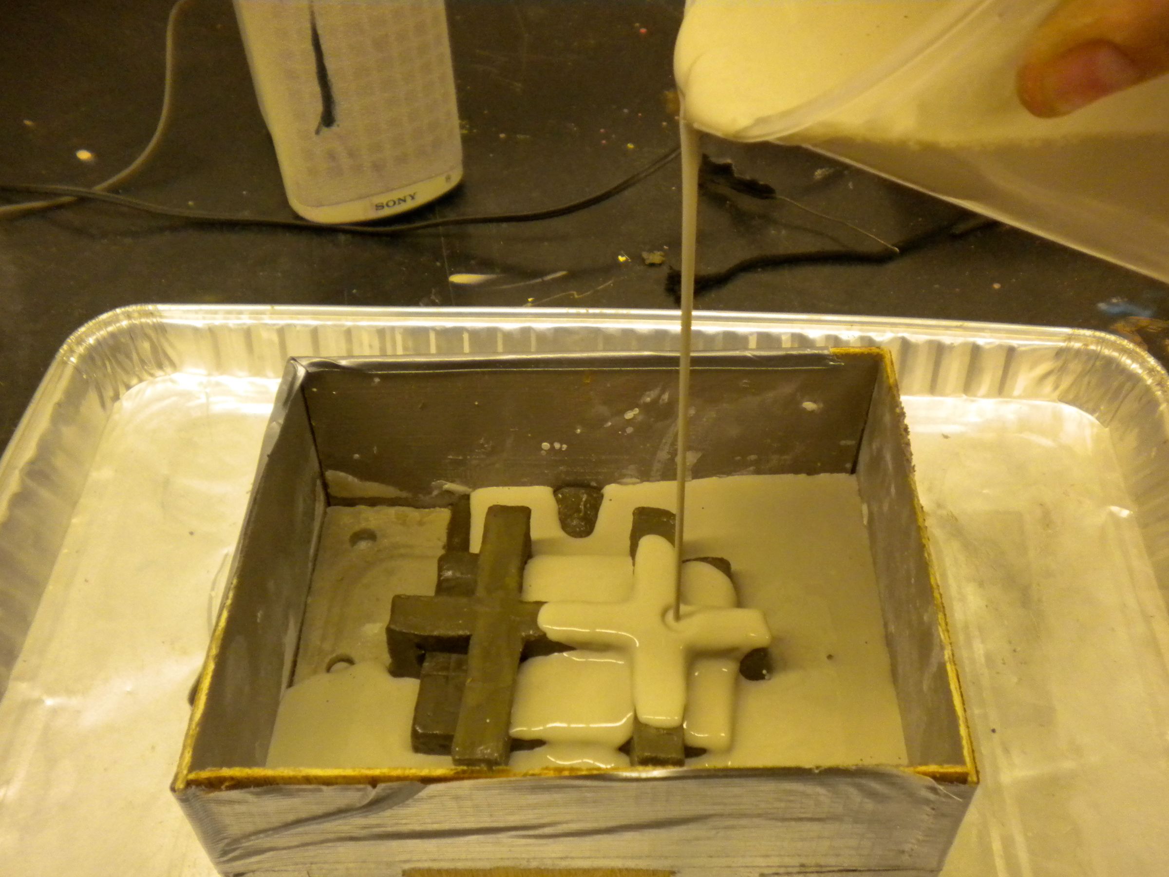 Making a Silicone and Ultracal Matrix Mold : 20 Steps - Instructables