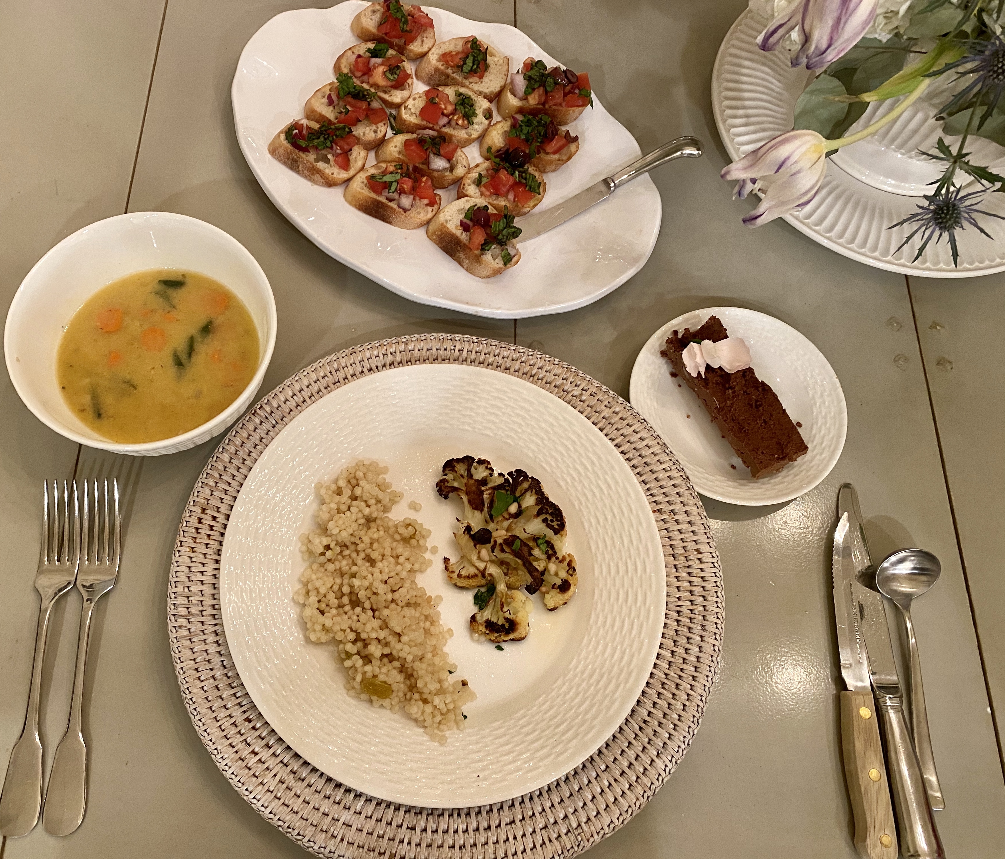 VEGAN Four Course Meal : 4 Steps - Instructables