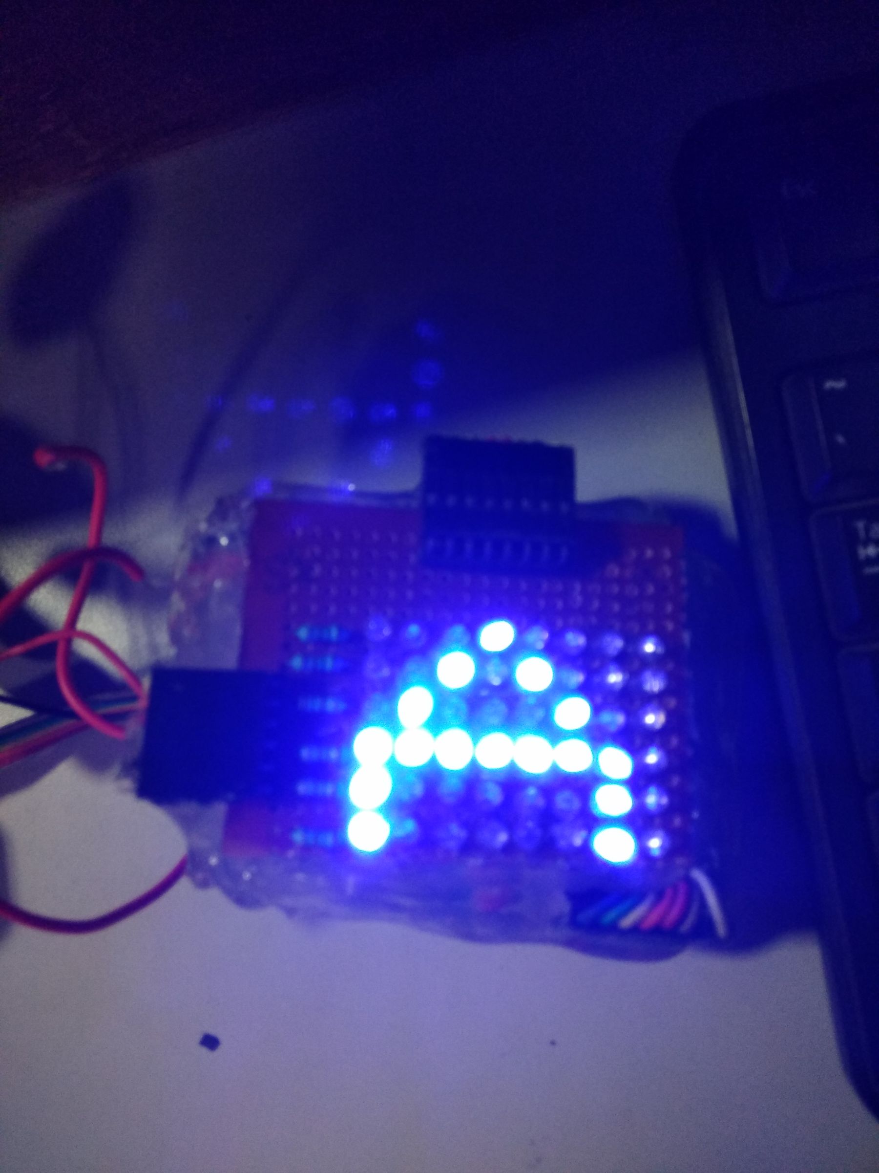 6*8 LED Display Using a Decoder and Atmega8 : 6 Steps (with Pictures ...