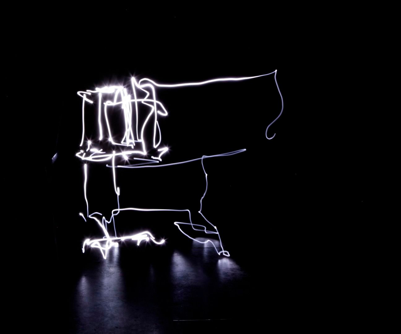 Blind Contour Light Drawing - Instructables