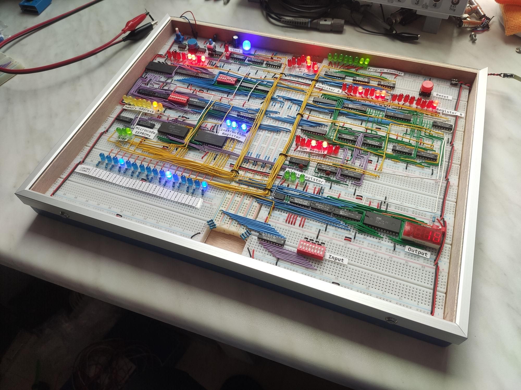 8-bit Breadboard Computer : 4 Steps (with Pictures) - Instructables