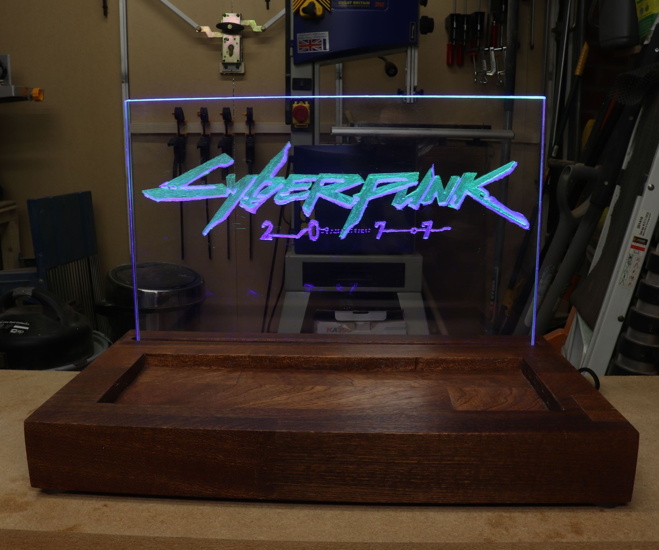 Cyberpunk 2077 Themed LED Light : 10 Steps (with Pictures) - Instructables