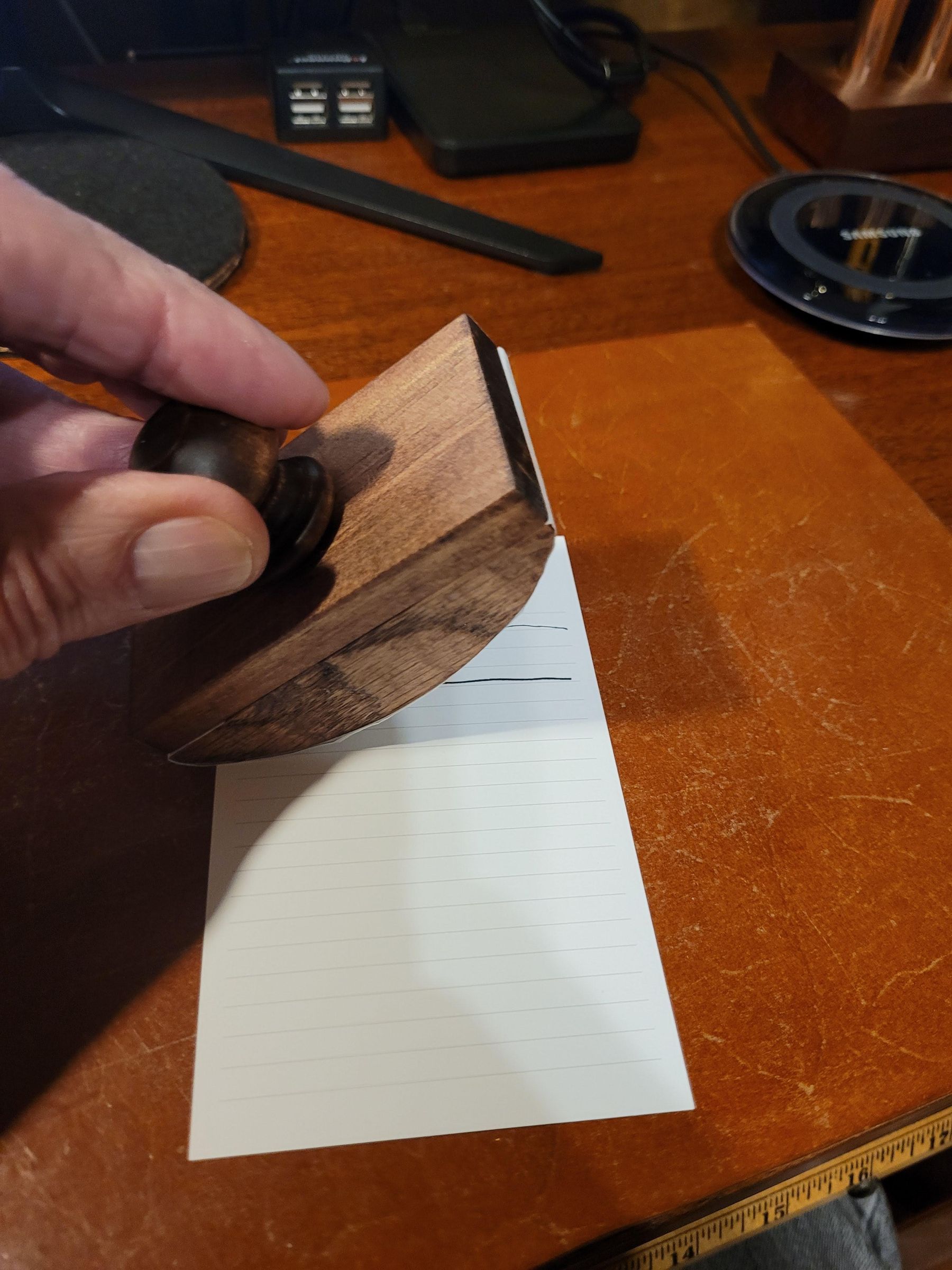 Rocking Ink Blotter for Fountain Pen : 6 Steps - Instructables
