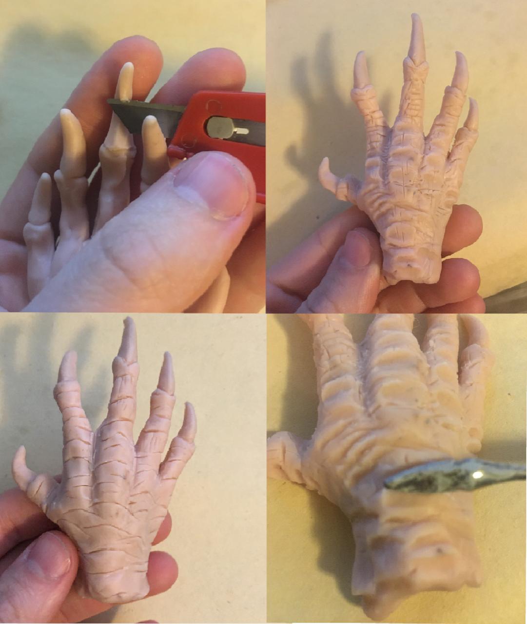 Beginners Clay- Quick Sculpey Claws! : 4 Steps - Instructables