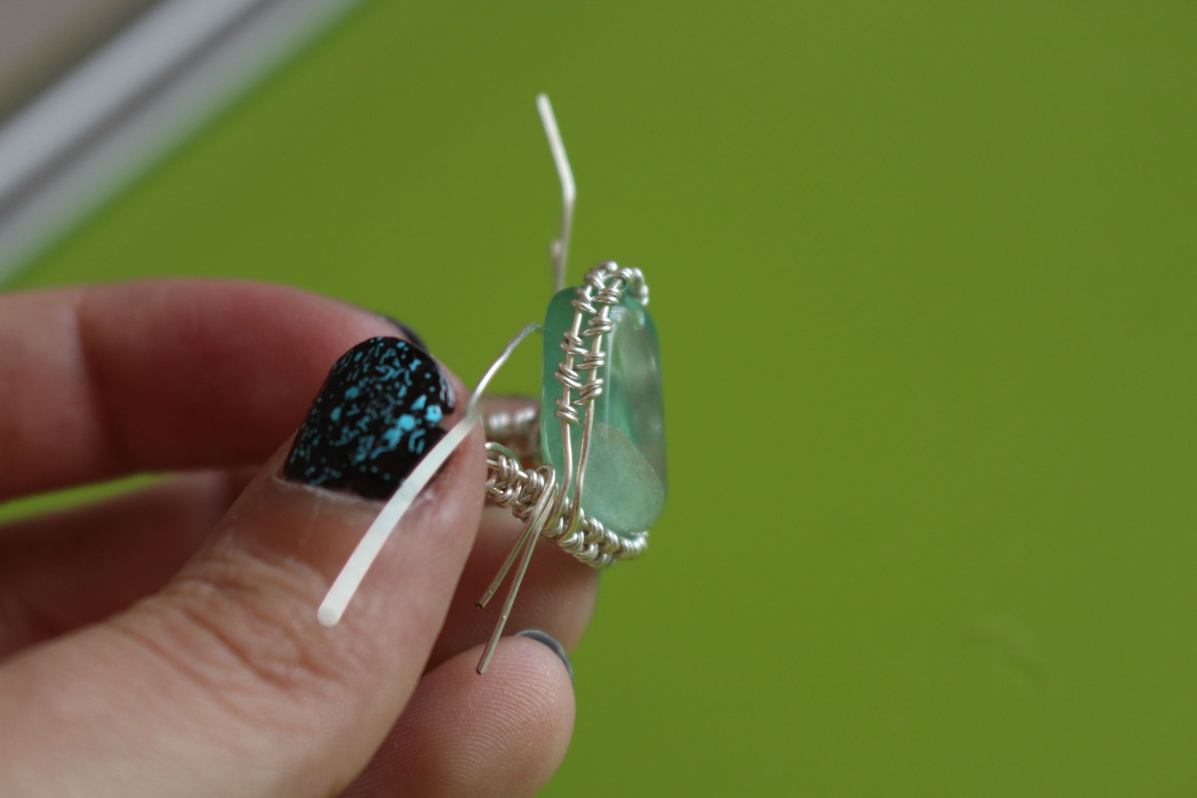 Wire Wrapped Stone Ring : 22 Steps (with Pictures) - Instructables