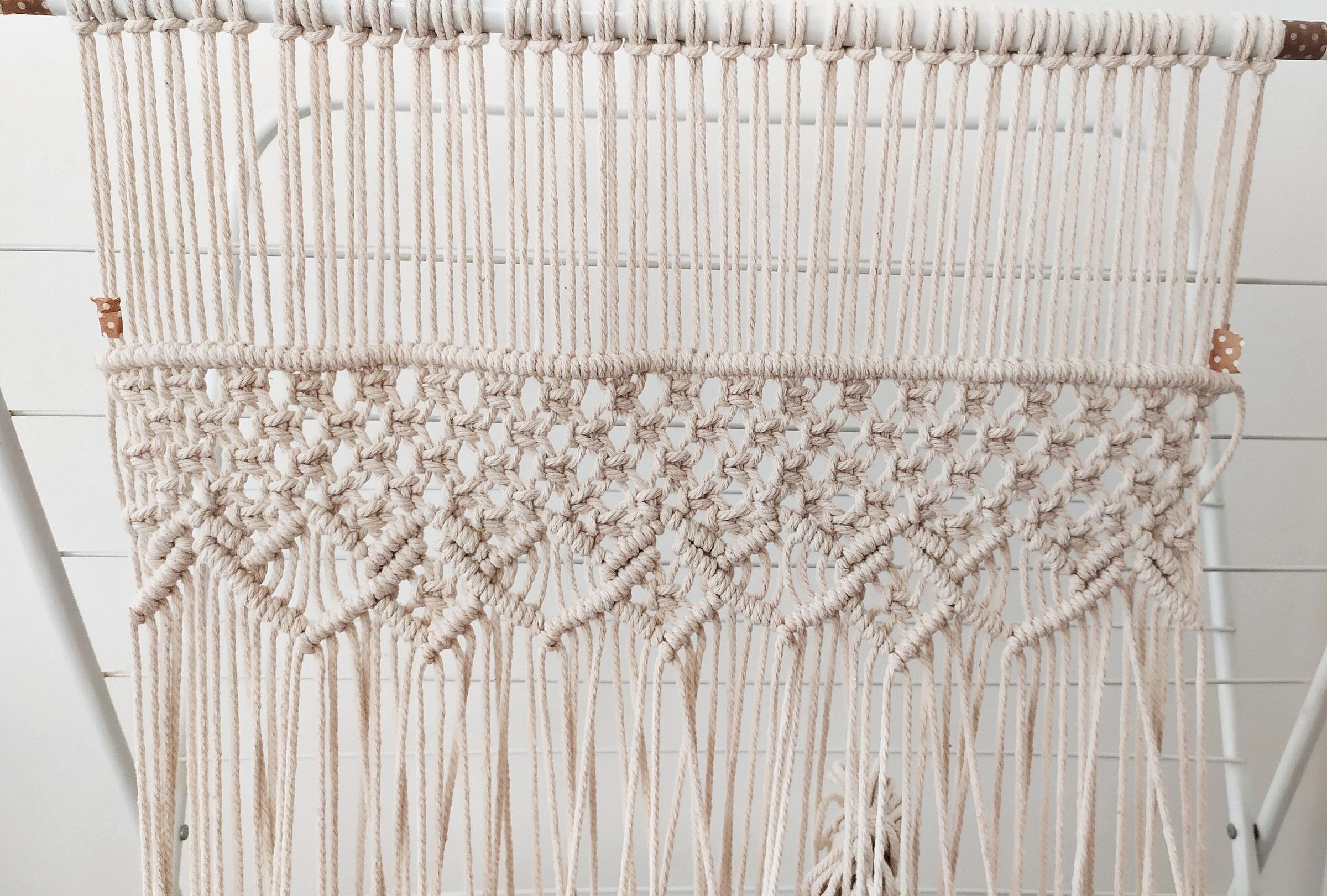 How to Make a Bohemian Macrame Rug : 14 Steps (with Pictures ...