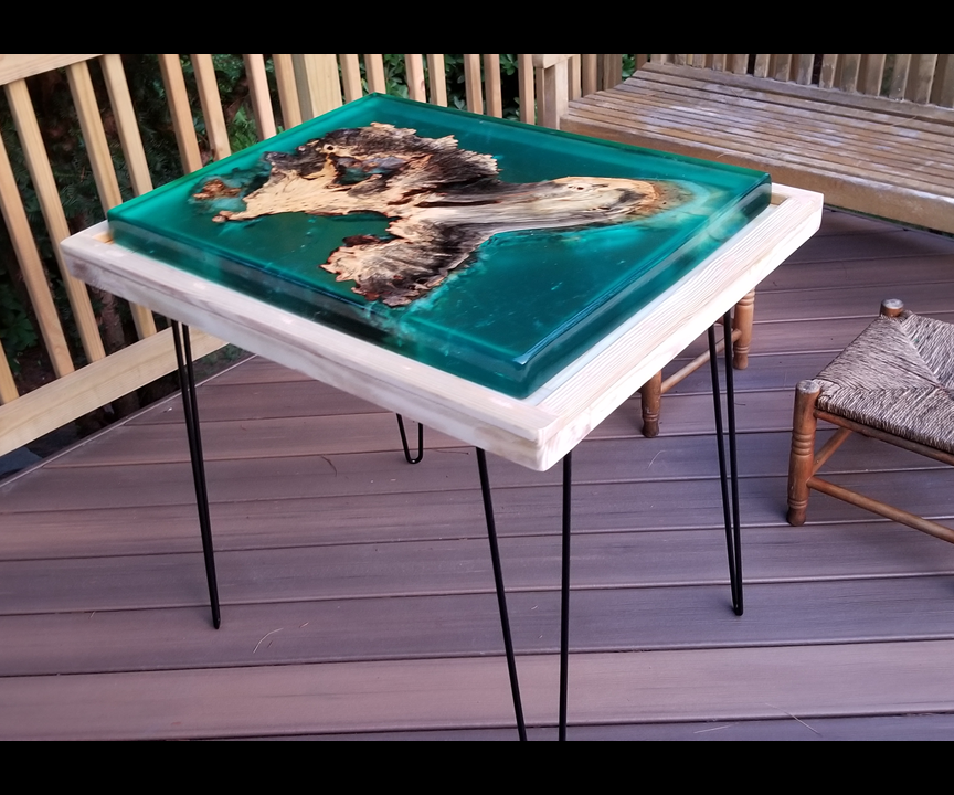 Tropical Epoxy Island Table : 5 Steps (with Pictures) - Instructables