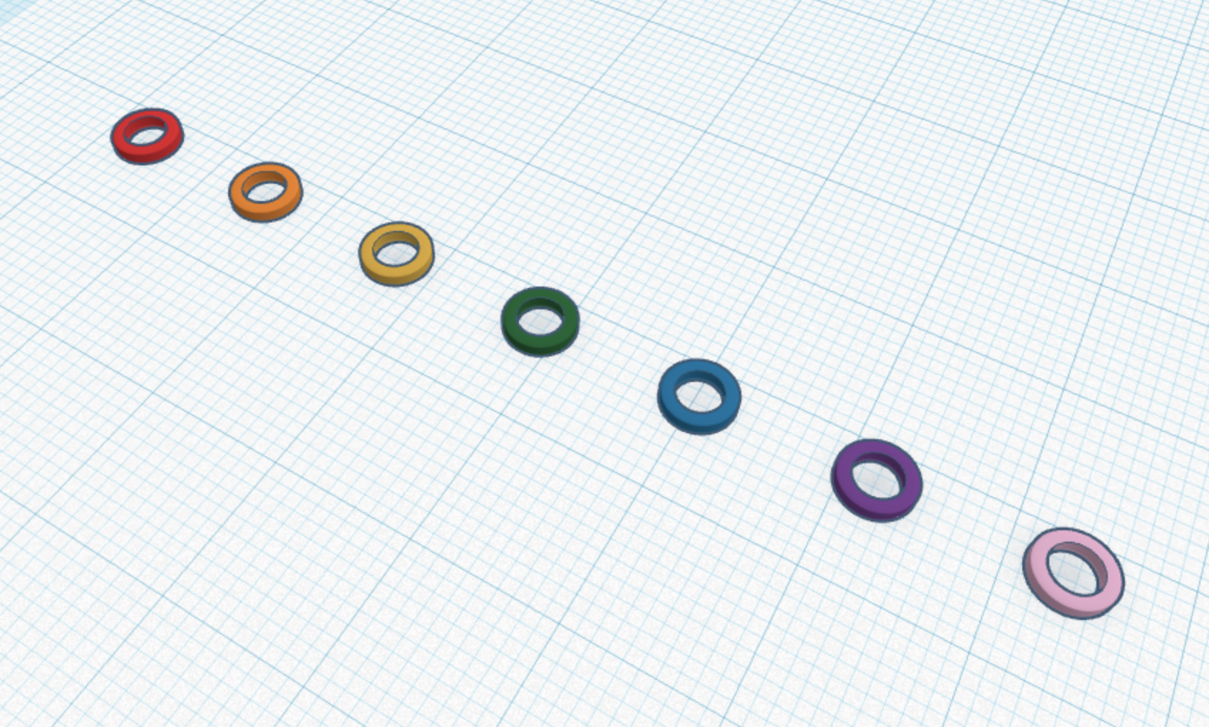 Dangle Rainbow Jump Ring and Chain Earrings : 4 Steps (with Pictures ...