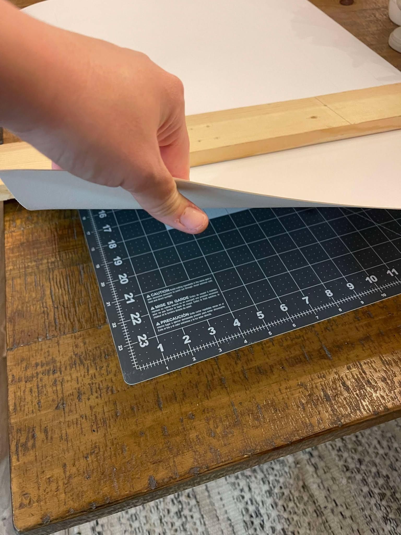 Floating Canvas Frames With Fabric Mats : 14 Steps (with Pictures ...