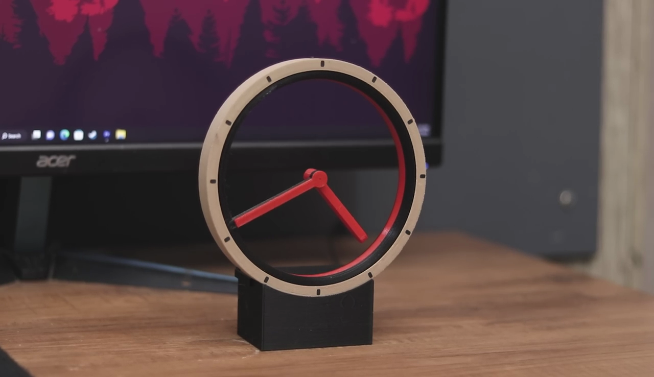 How to Make Arduino Hollow Clock : 8 Steps - Instructables