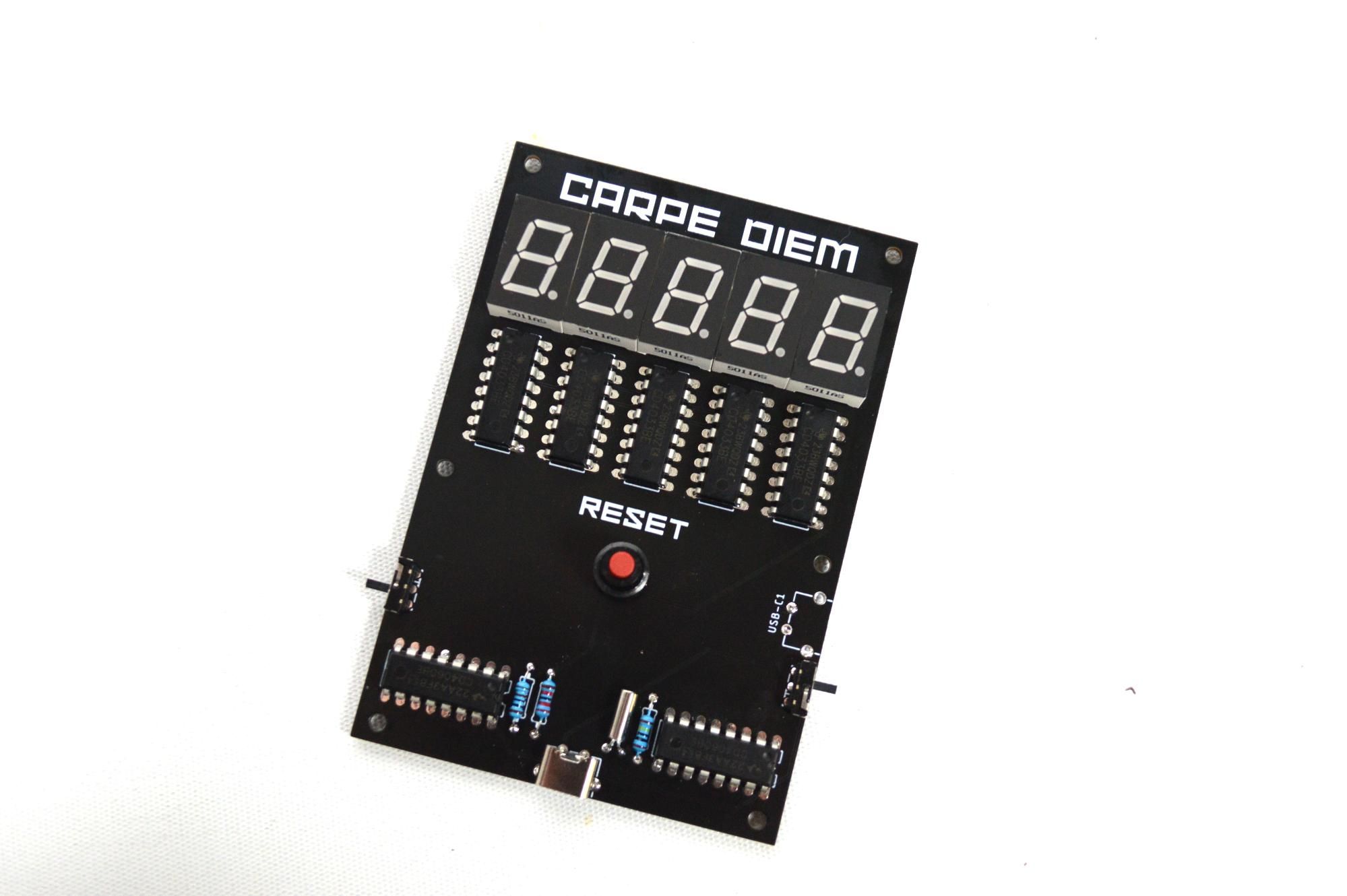 CMOS Counter Clock : 5 Steps (with Pictures) - Instructables