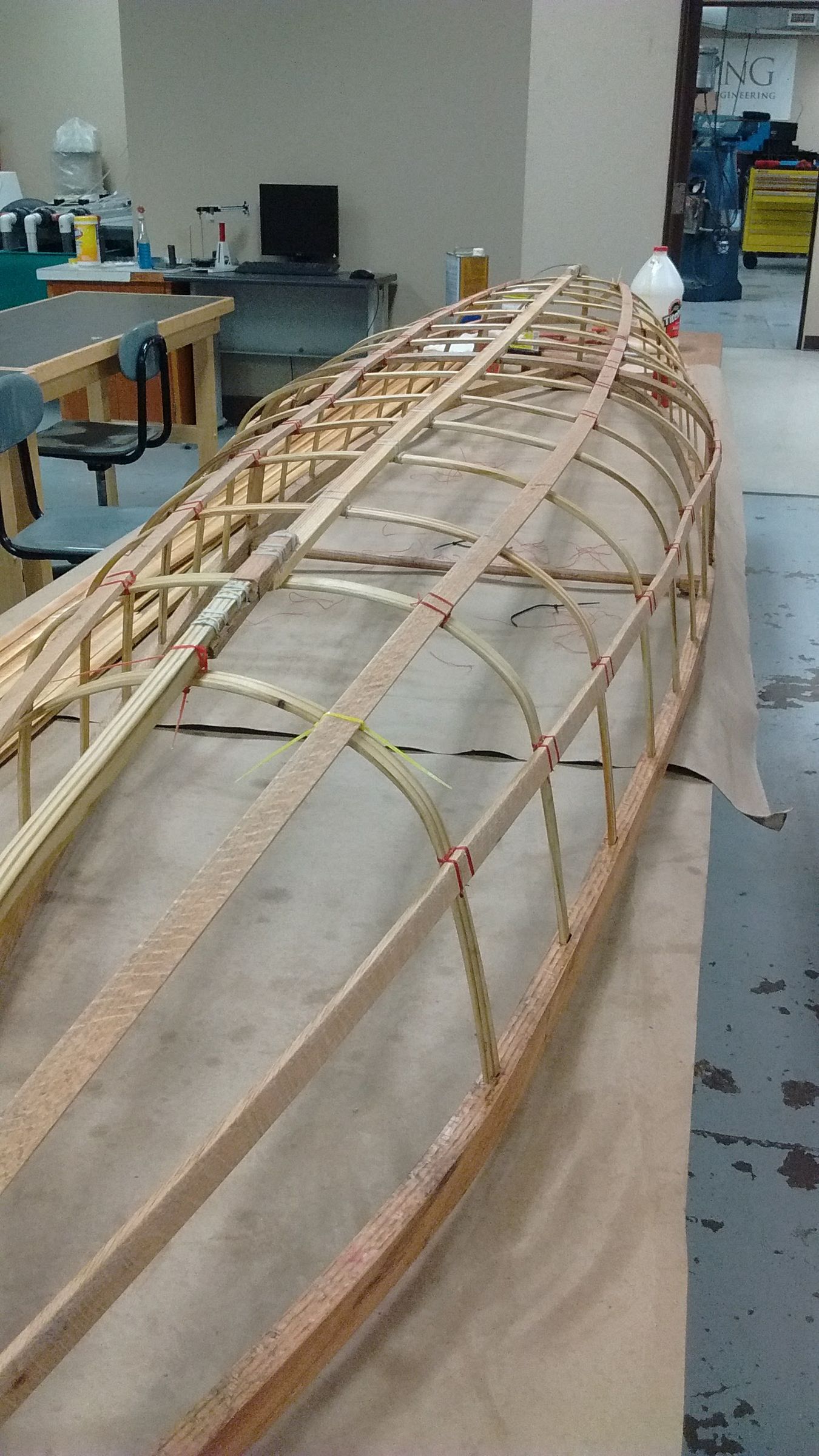 Single Seat Skin on Frame Kayak / Canoe : 17 Steps (with Pictures ...