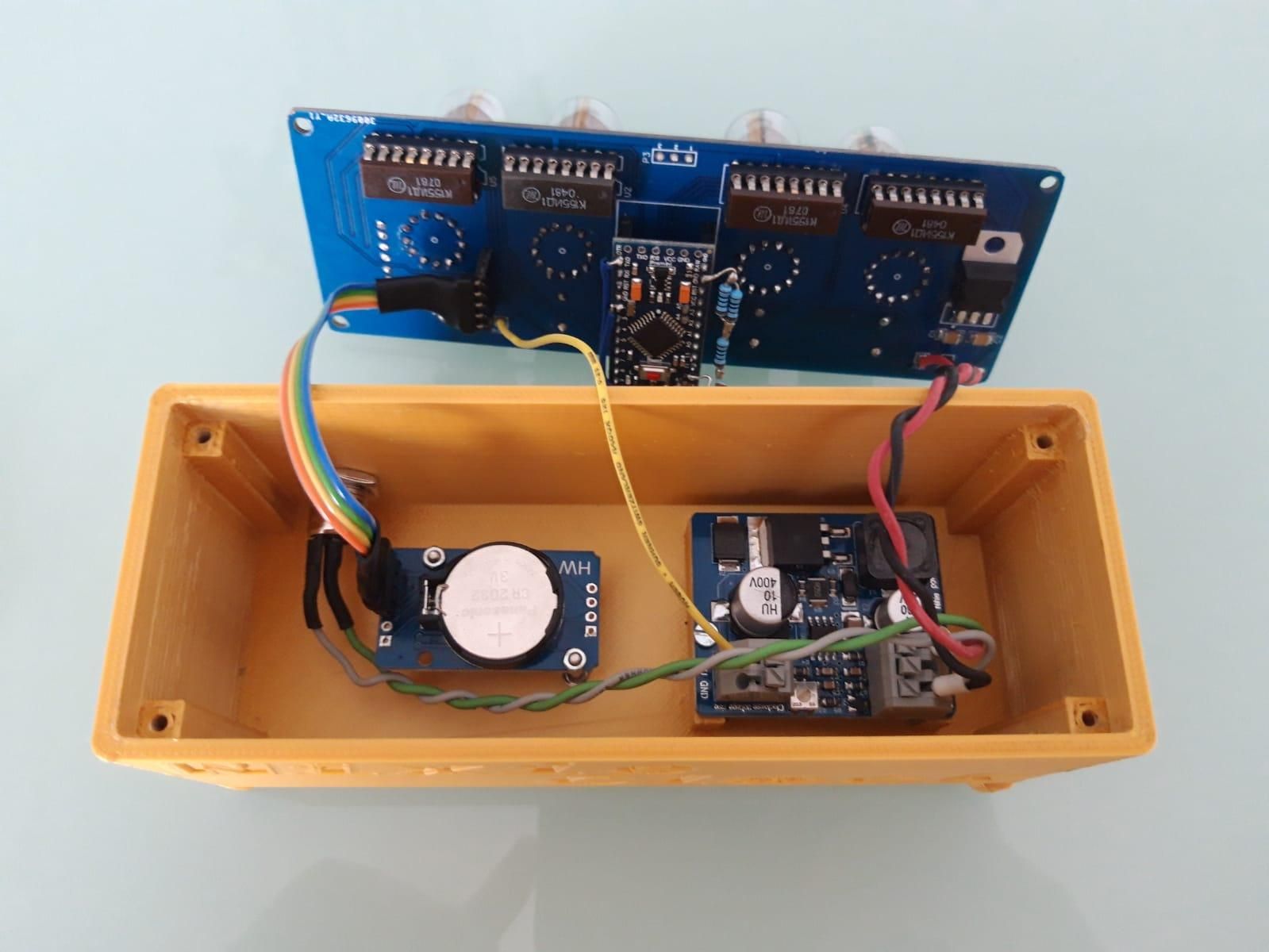 Make Your Own Retro Nixie Clock With an RTC! : 7 Steps (with Pictures ...