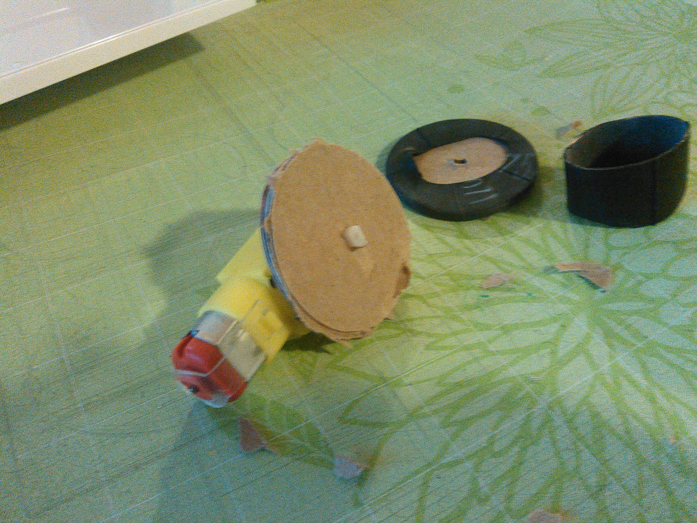Cereal Box Robot Using Cricut Explore to Cut Chassis and Wheels : 19 ...