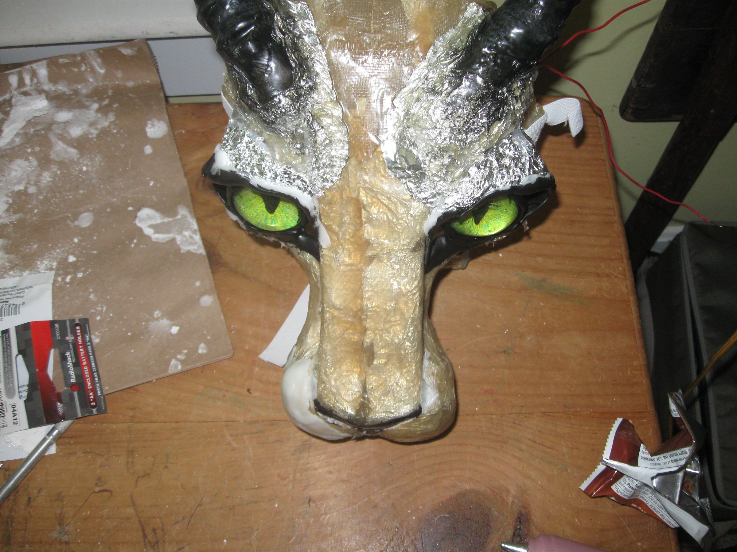 Making a Cat(?) Mask With Fiberglass : 18 Steps (with Pictures ...