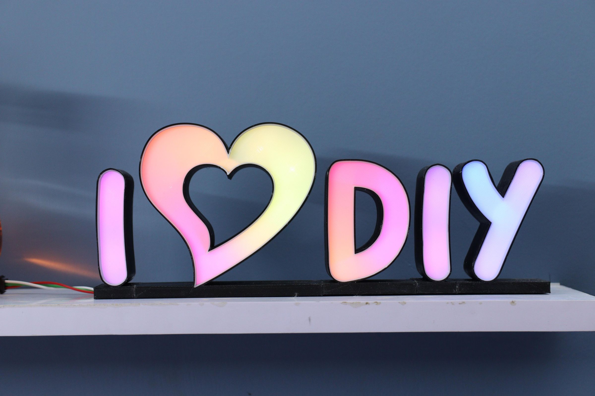 DIY 3D Printed LED Sign Board : 17 Steps (with Pictures) - Instructables