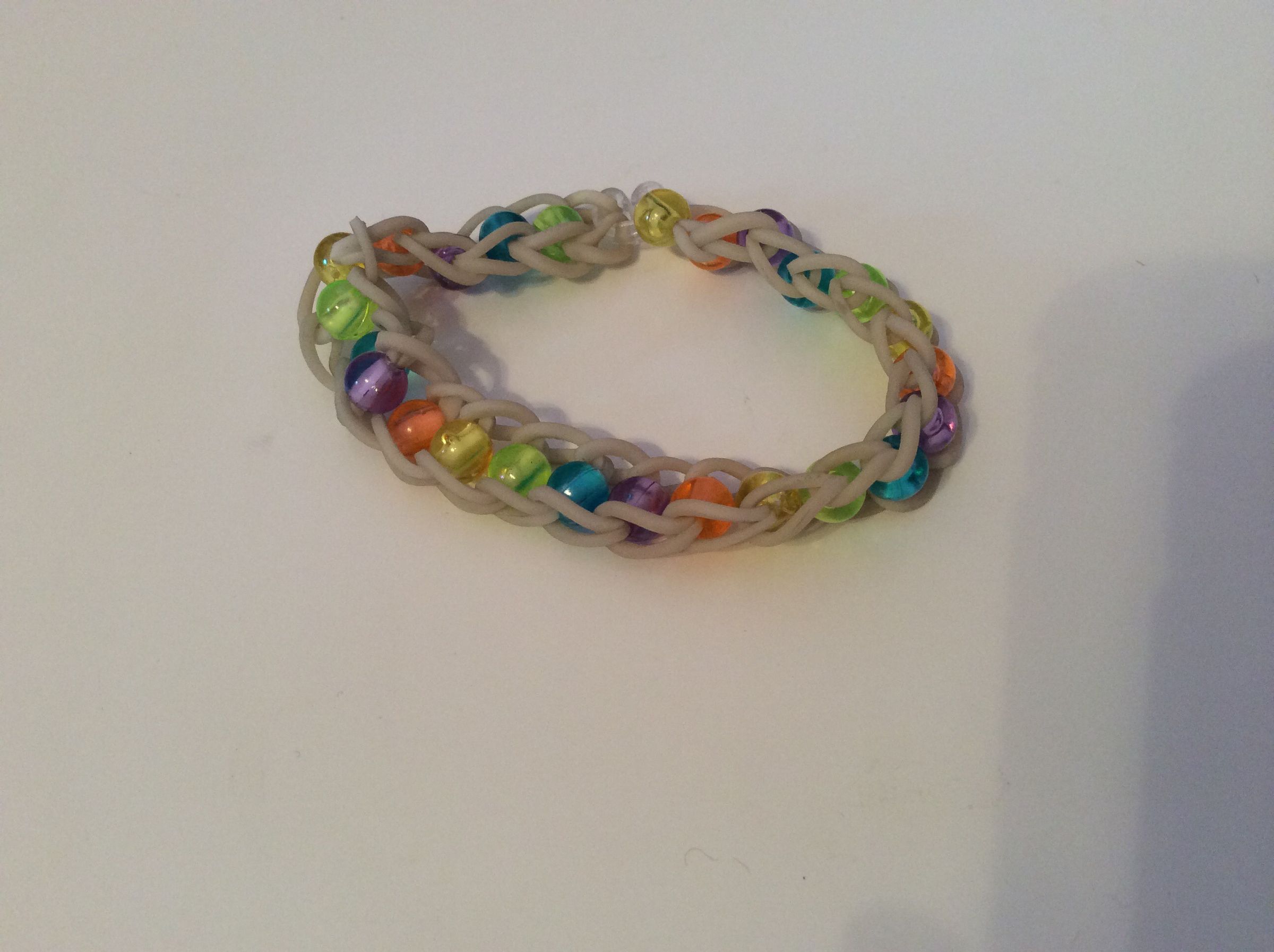 Rainbow Loom Beaded Single : 6 Steps - Instructables