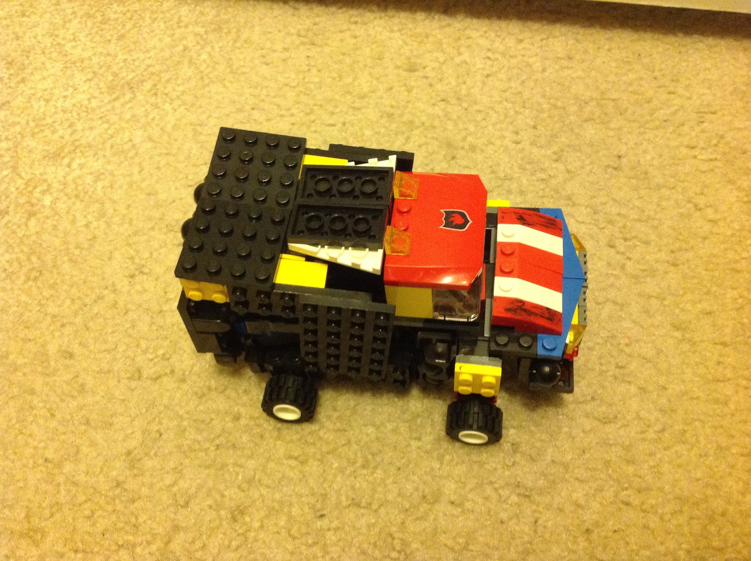 Lego Transformer. Autobot? Decepticon? Movie Version of Bulkhead? You ...