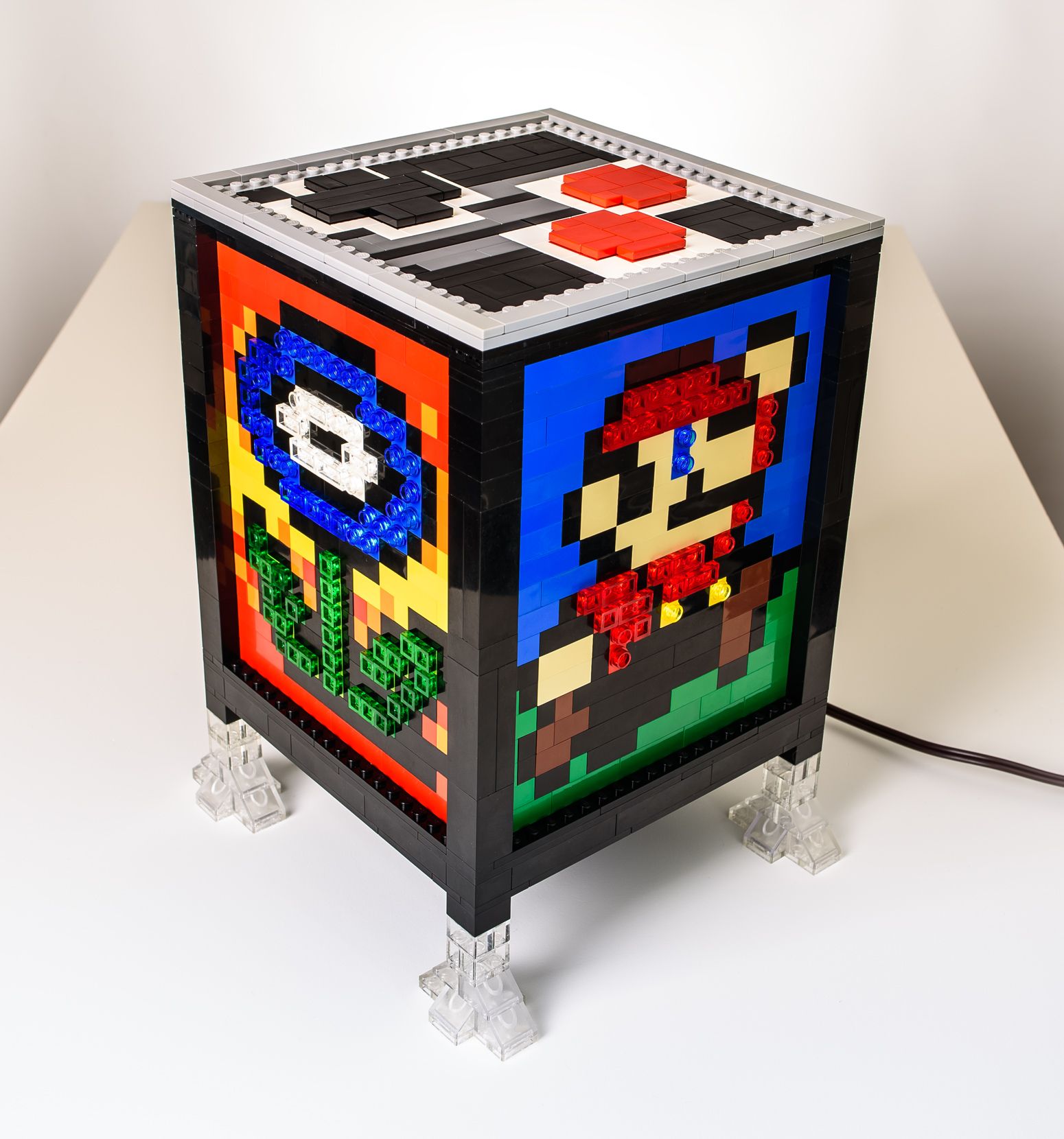 Bedazzled Mosaic LEGO Sprite Lamps : 6 Steps (with Pictures ...