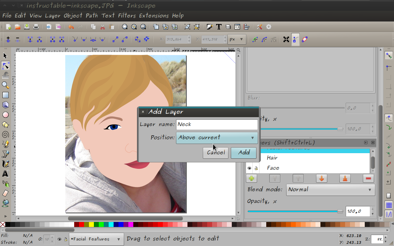 Drawing Vector Portraits on Inkscape : 13 Steps - Instructables