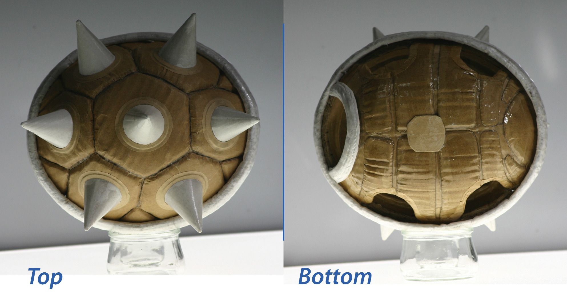 Diy Cardboard Mario Kart Blue Shell Trophy : 8 Steps (with Pictures ...