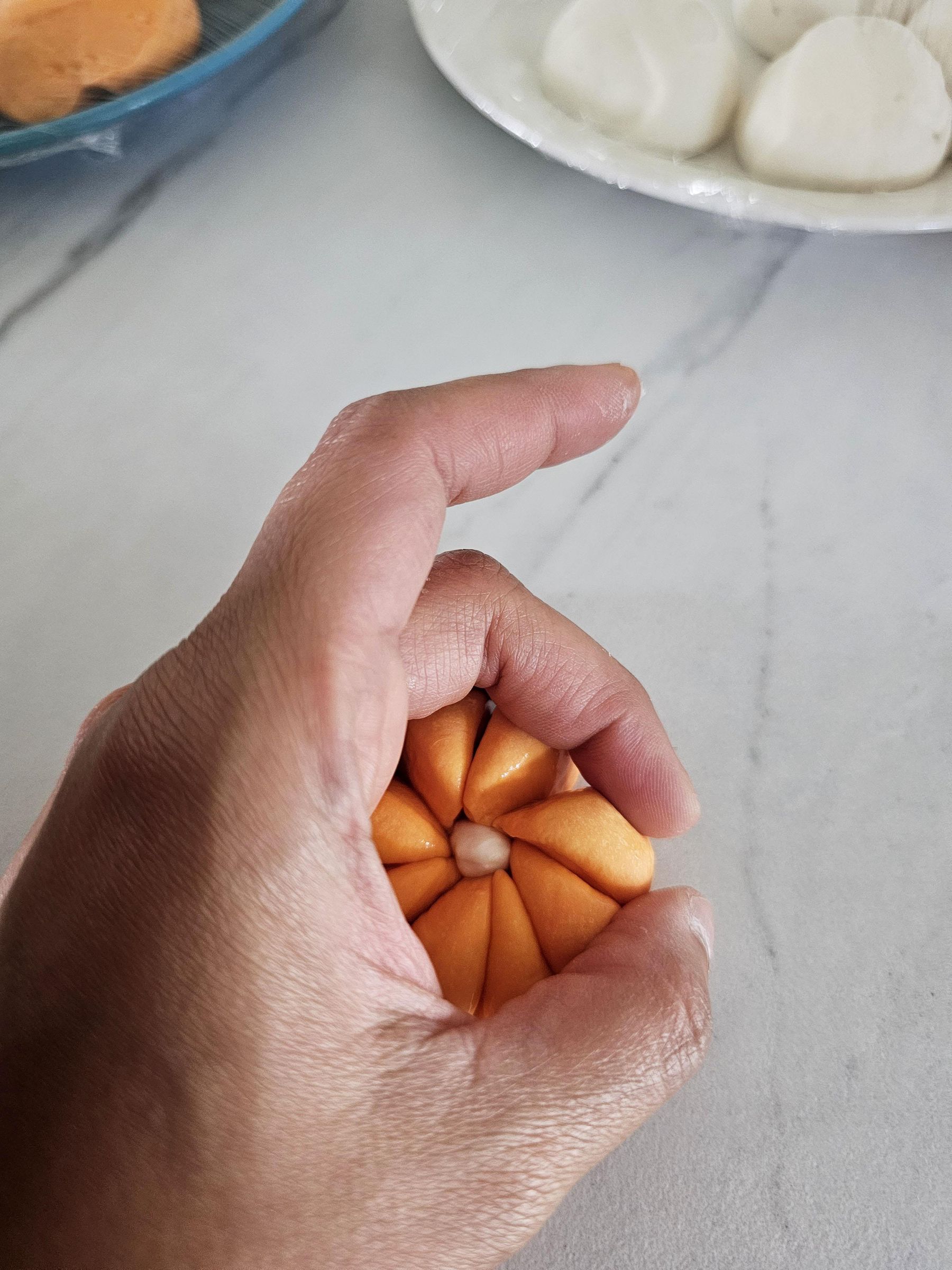 Segmented Orange Mantou : 16 Steps (with Pictures) - Instructables