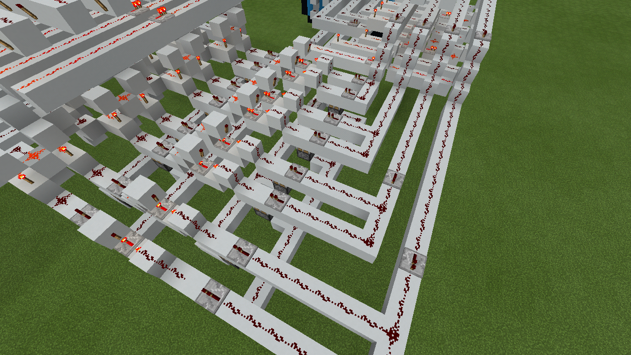 Redstone Addition Calculator in Minectaft : 6 Steps - Instructables