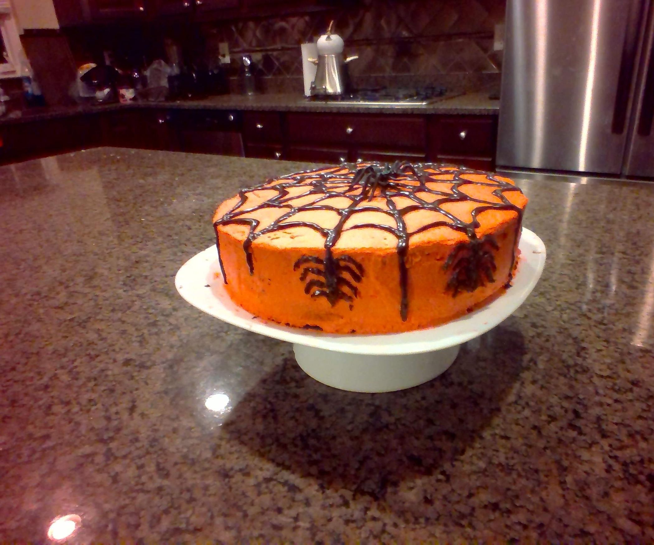 Halloween Spider Cake - Instructables