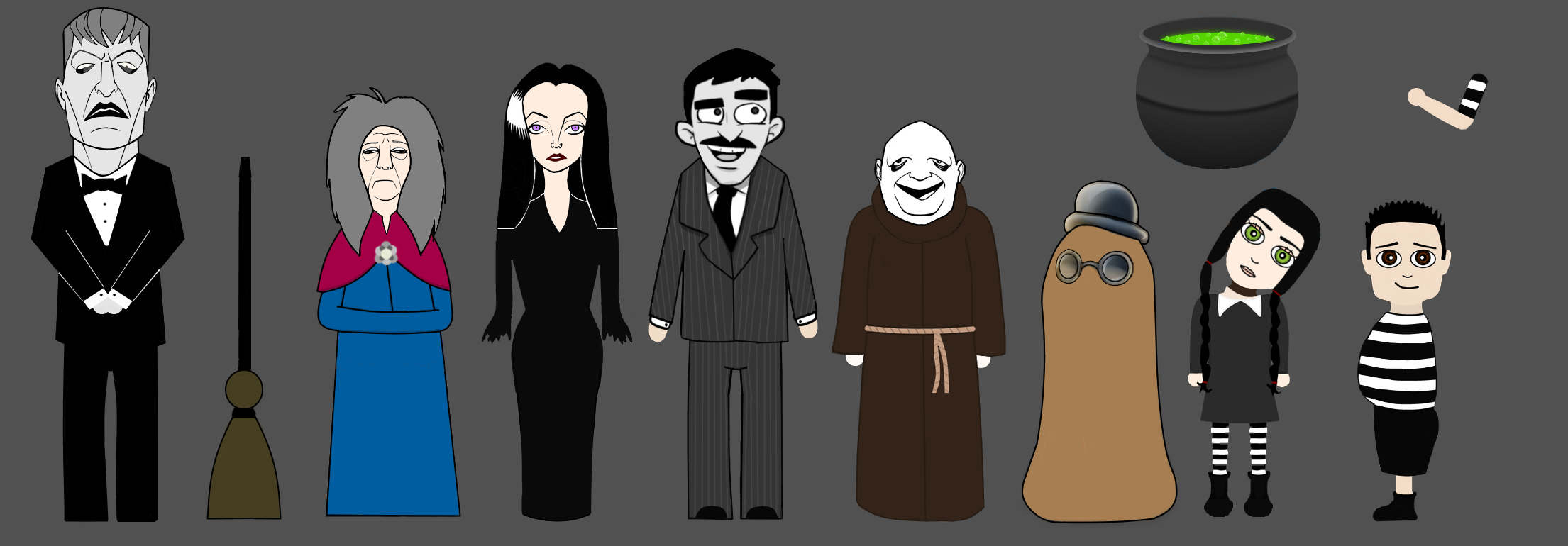 Addams Family Movie Clock - Full Size Replica With Animations and Sound ...