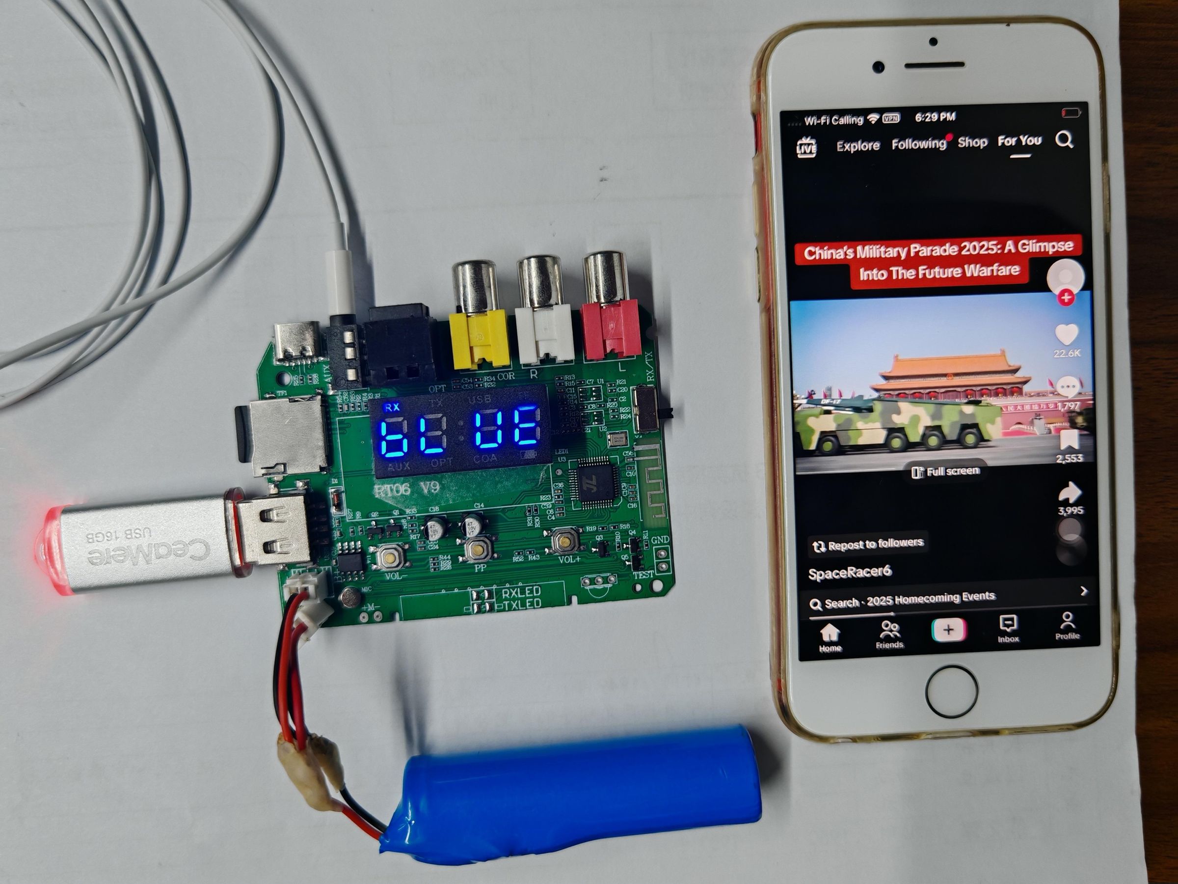 How to Build a Smart Bluetooth Audio Adapter With AC6951C Module ...