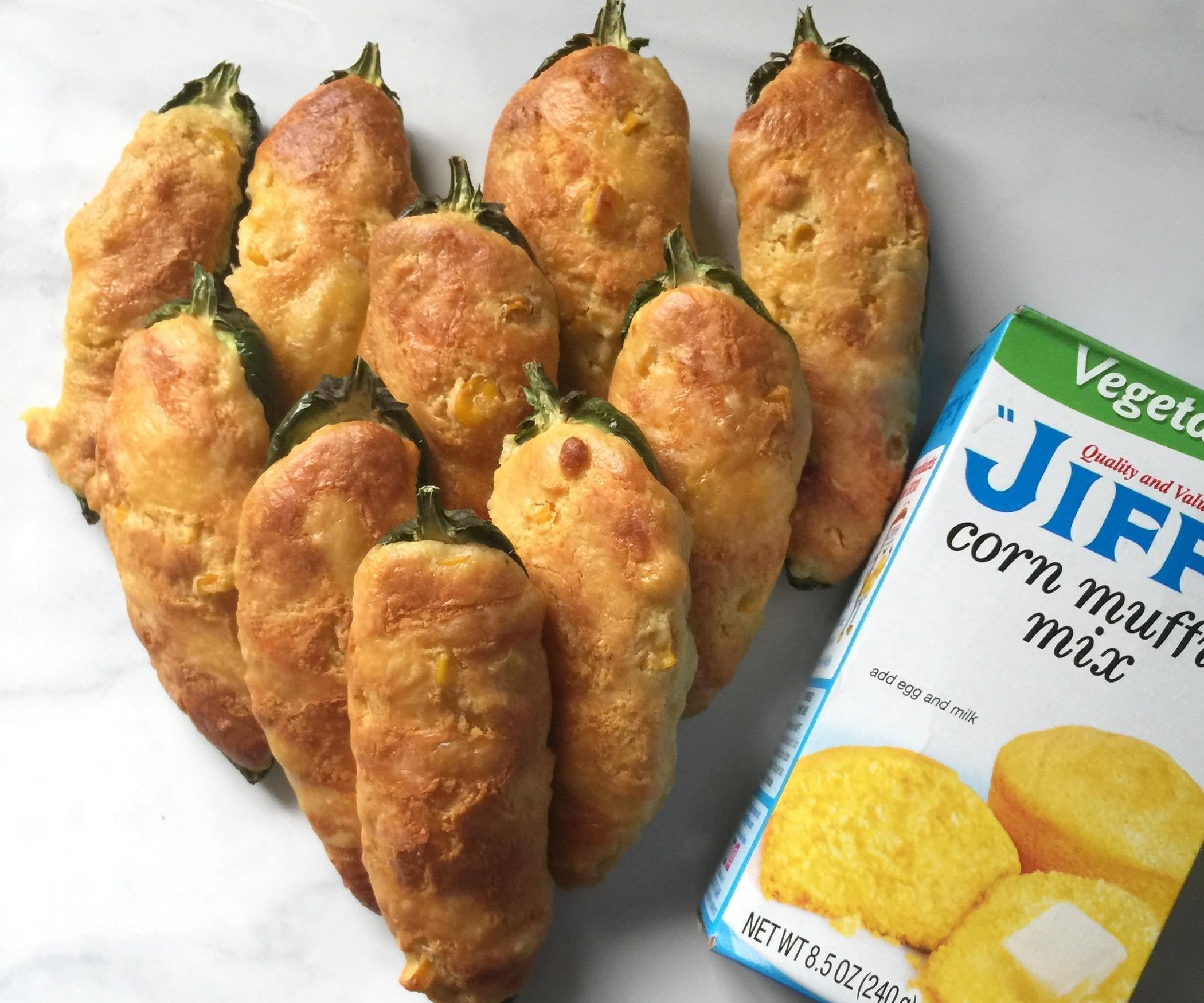Easy Cheesy Cornbread Jalapeno Poppers : 8 Steps (with Pictures ...