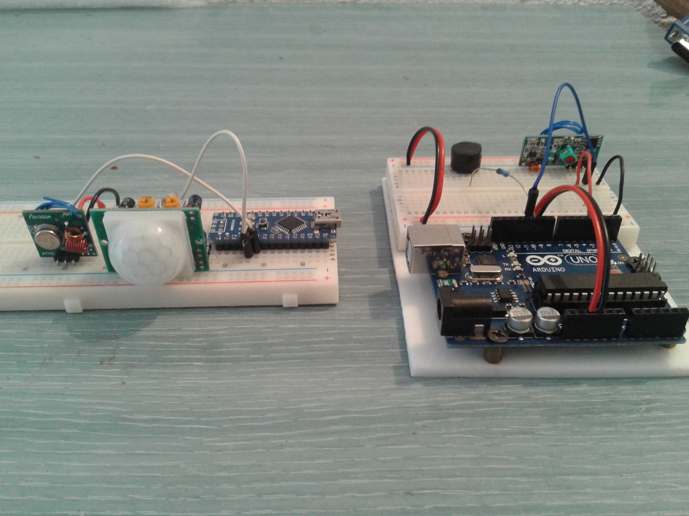 Wireless PIR Sensor Alarm : 4 Steps - Instructables