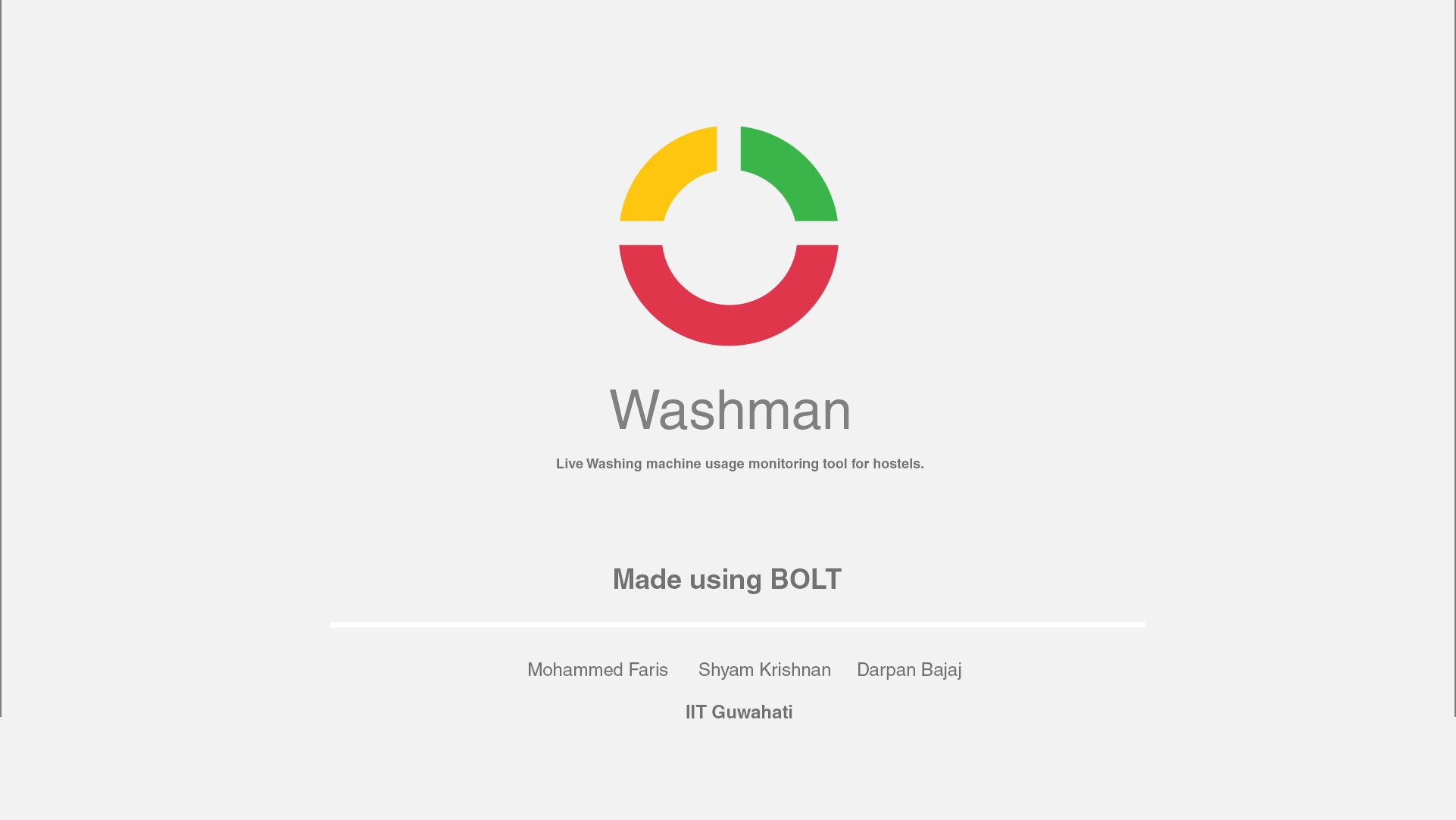 Washman- the Intelligent Washingmachine System : 4 Steps - Instructables