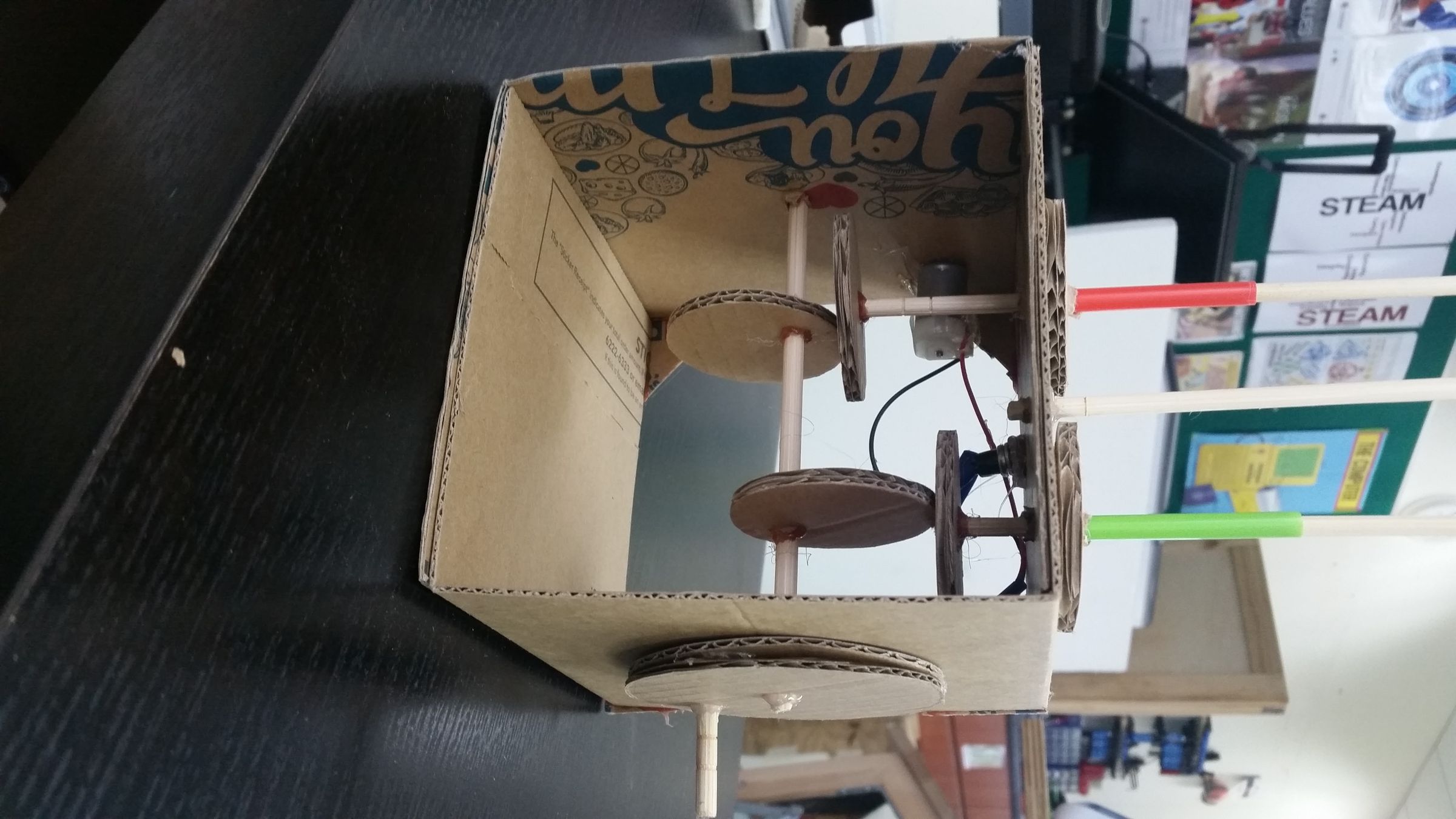 Easy Cardboard Automata Toy With a Motor : 7 Steps (with Pictures ...