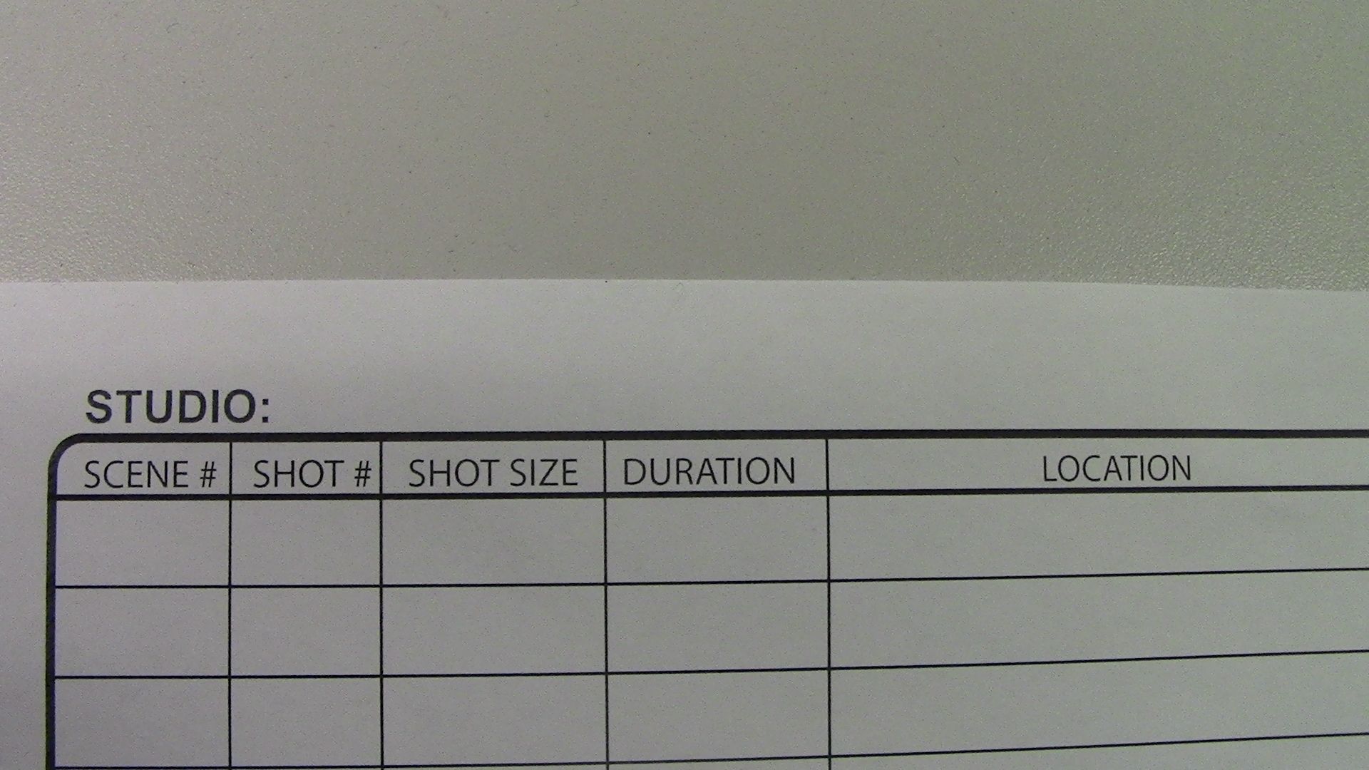 How to Do an Appropriate Shot List for Film Class : 8 Steps - Instructables