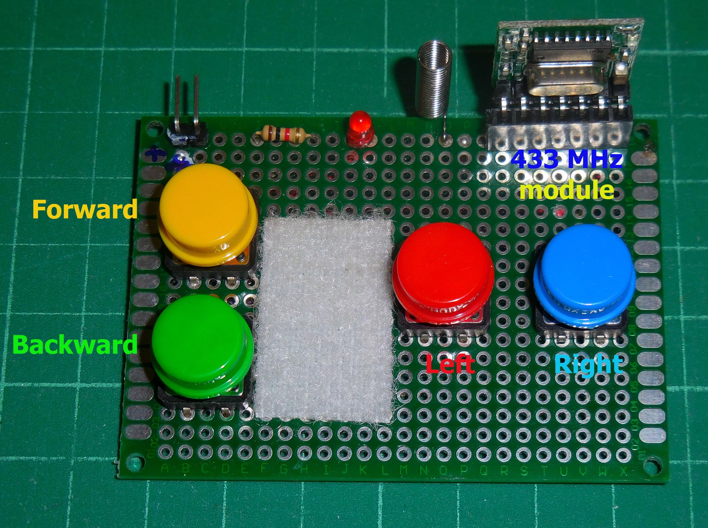 4-CH DIY 433 Mhz Module Transmitter {No Coding} - Instructables