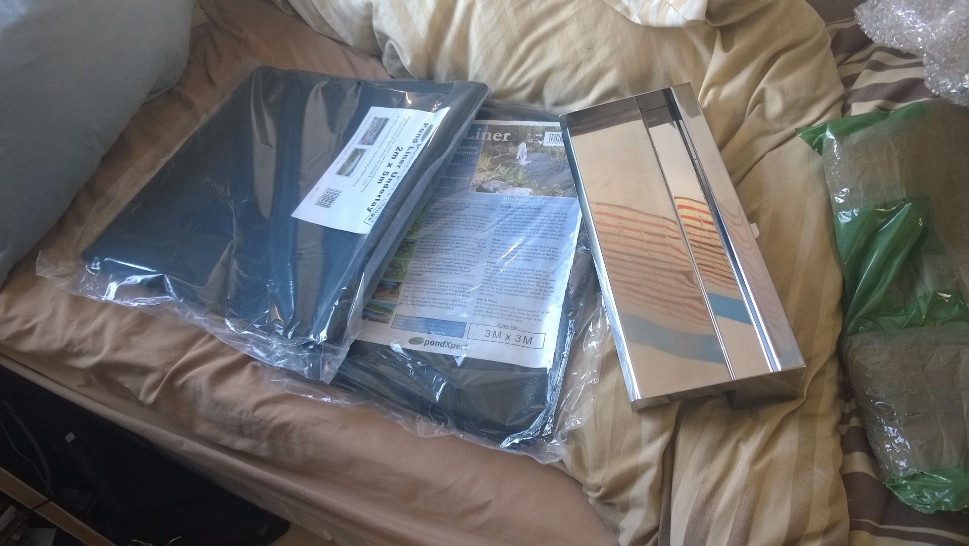 Raised Timber Pond With Waterfall and Bench : 8 Steps (with Pictures ...