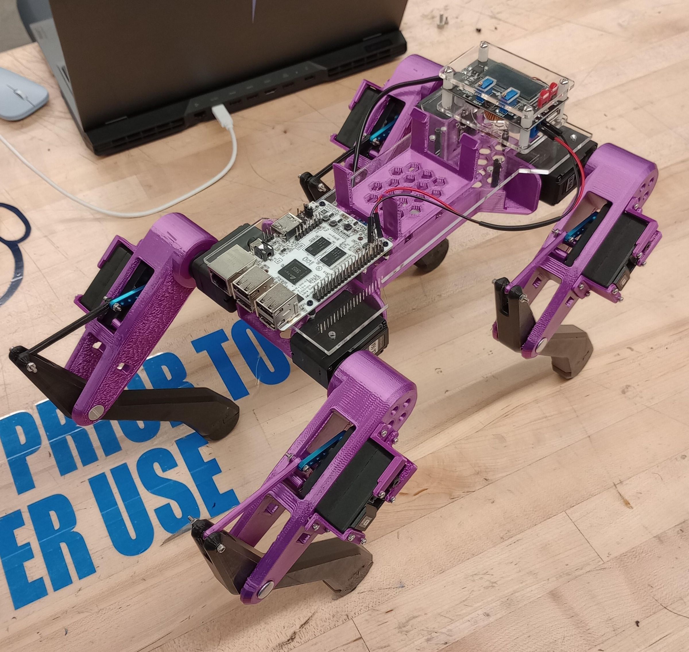 DogBot V2: Make Your Own Quadruped Robot From Scratch : 7 Steps (with ...