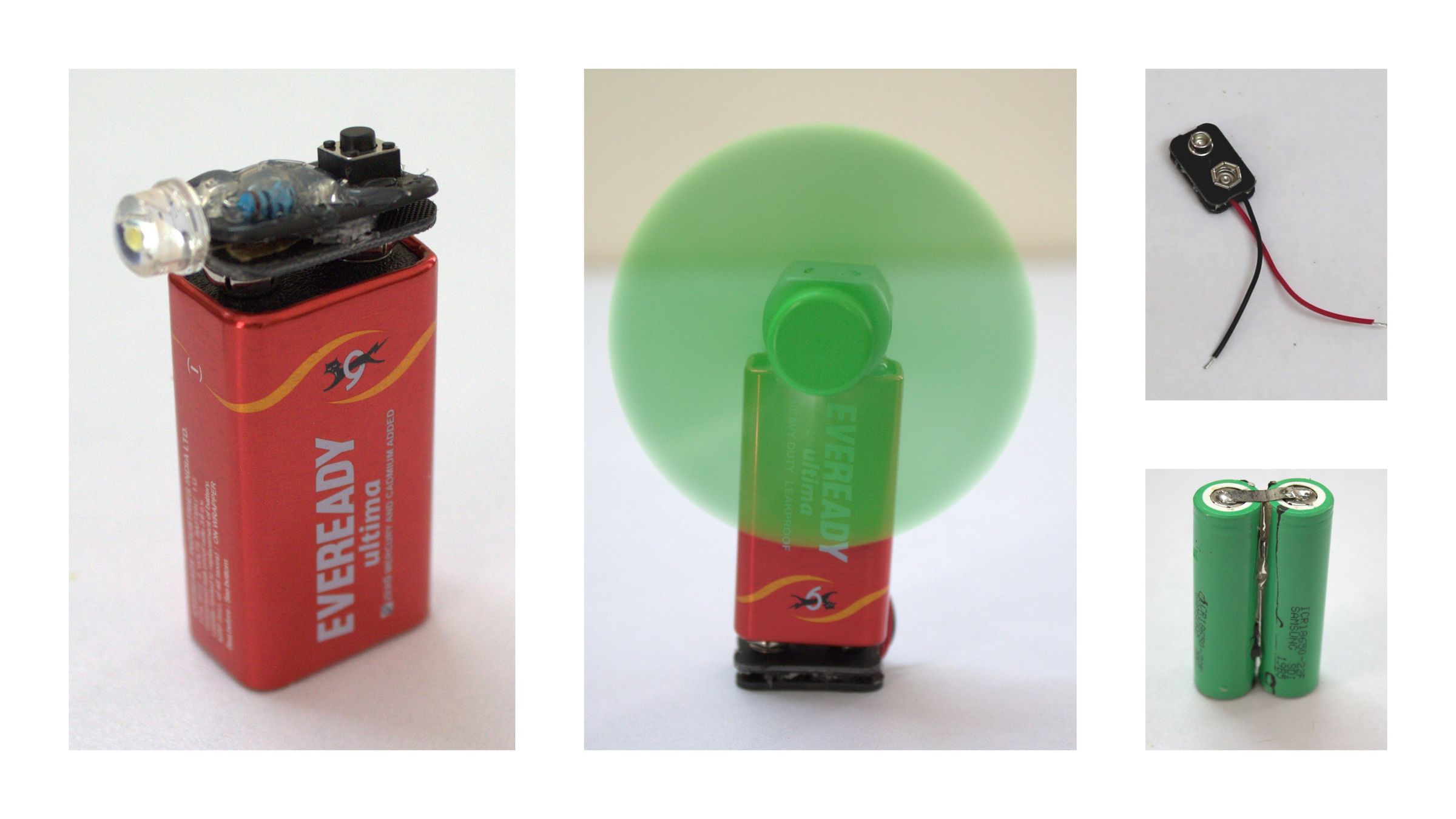 Make 4 Useful Things From 9V Battery : 11 Steps (with Pictures ...