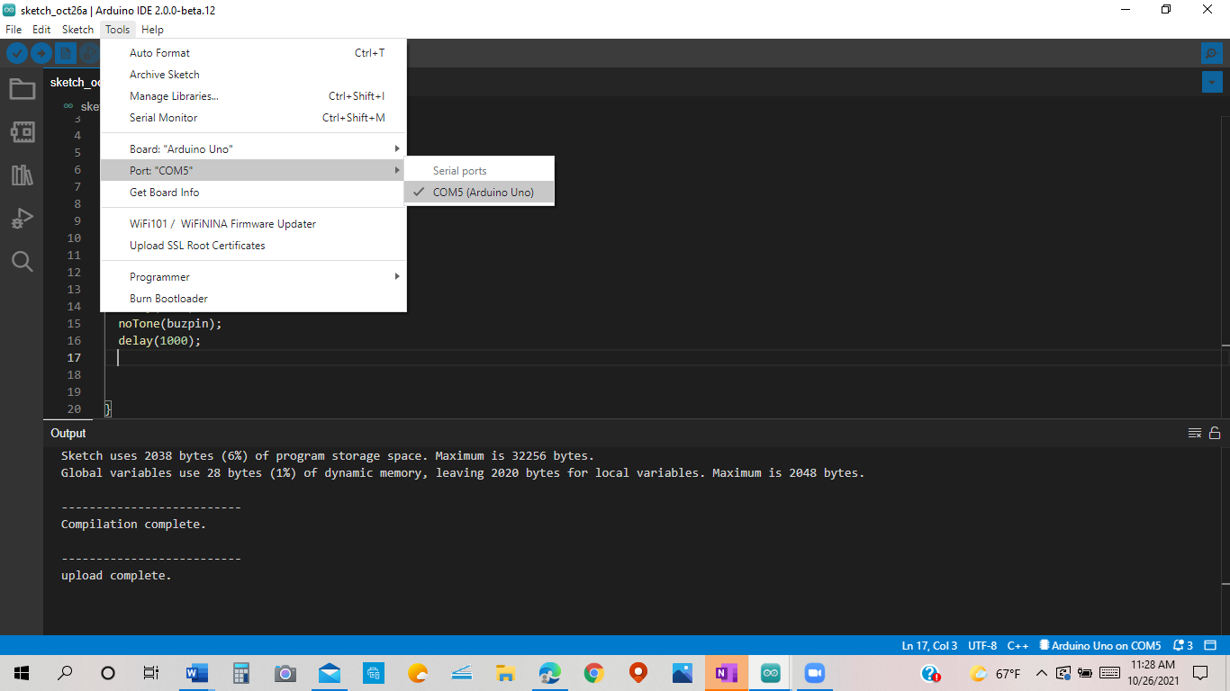 Arduino Beginner Tutorial 3: Using the Serial Monitor : 3 Steps ...