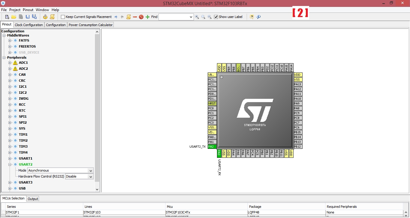 STM32F103 USART Transmission (using Keil and STMCubeMX) : 3 Steps ...