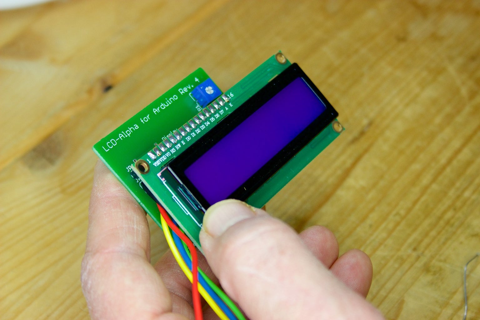 Alphanumeric Display Arduino Kit Assembly Tutorial 6 Steps Instructables
