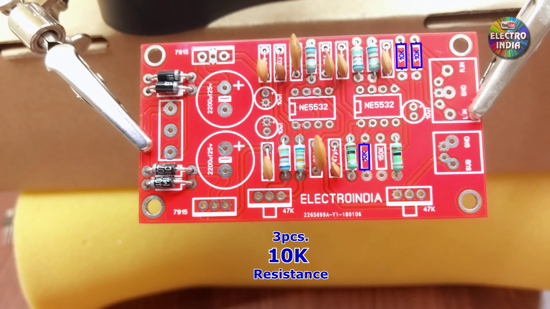 How to Make Low Pass Filter for Subwoofer With NE5532 IC | DIY ...