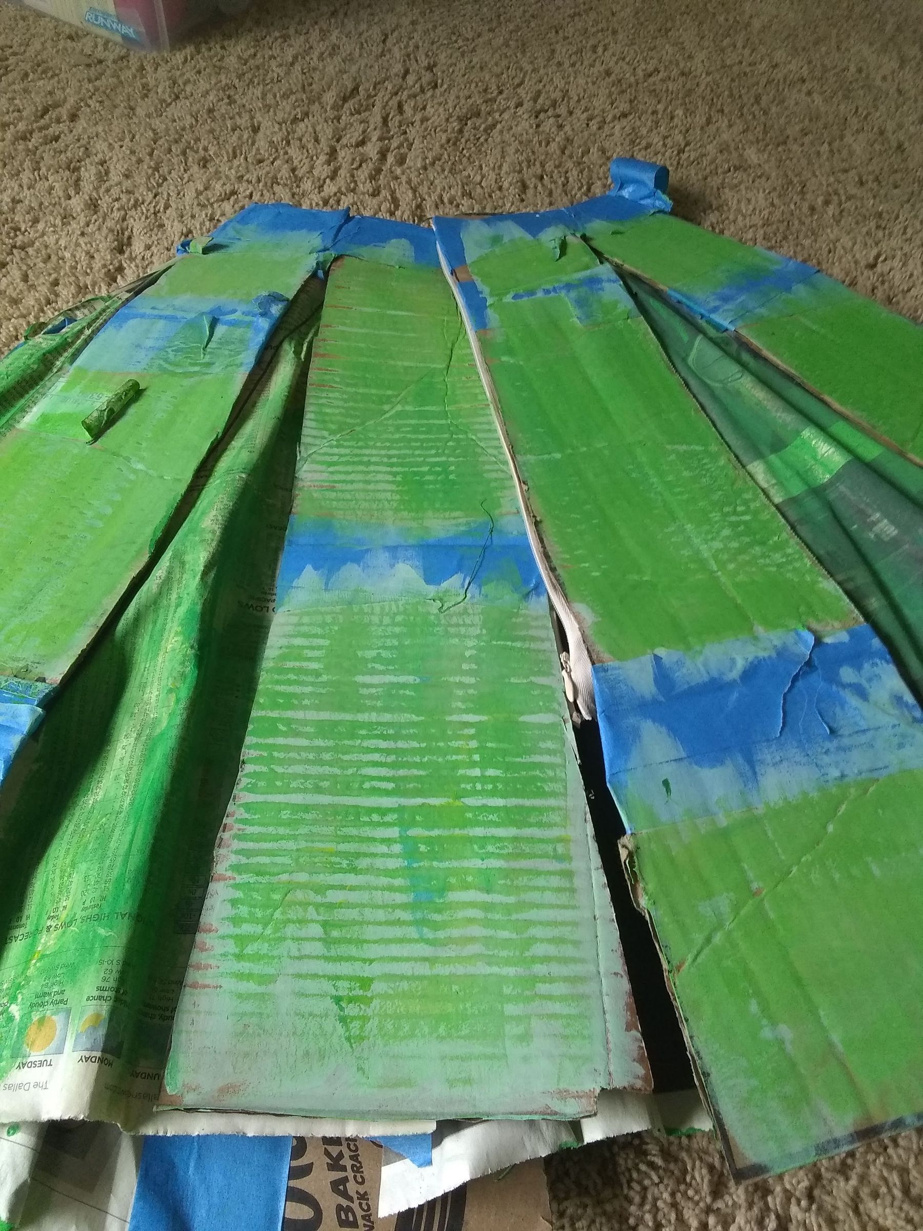 Making a Cardboard Skirt : 9 Steps - Instructables