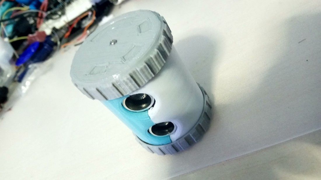 Arduino 3D Printed Can Robot (one More Object Avoiding Robot) : 5 Steps ...