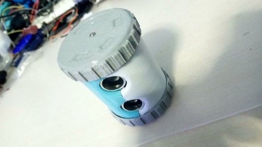 Arduino 3d Printed Can Robot One More Object Avoiding Robot 5 Steps