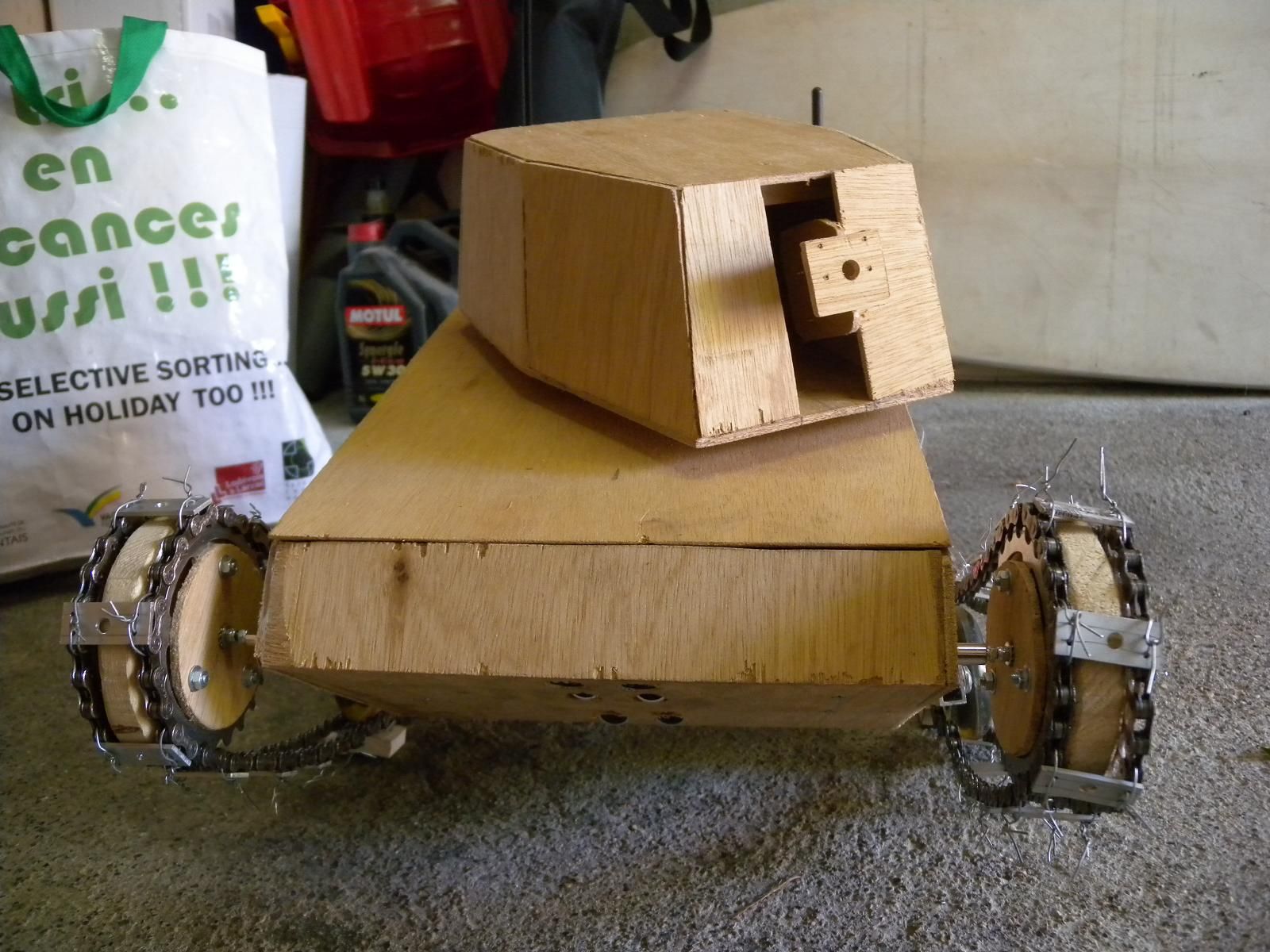 Biting Obstacles Autonomous Robot « Sanglier » (boar) : 8 Steps (with ...