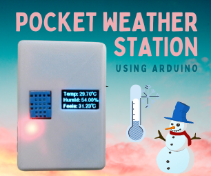 Pocket Weather Station - Your Weather Assistant on the Go : 12 Steps ...